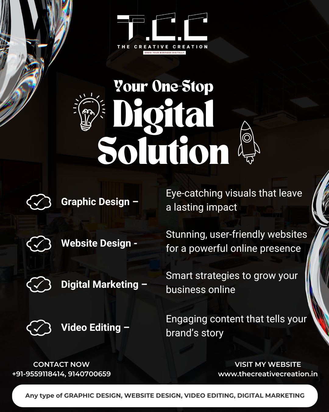 The Creative Creation | Website, Graphic Design in Gorakhpur